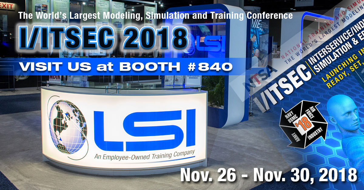 LSI's LSI’s AH-64D/E Hybrid Maintenance Trainer @ I/ITSEC - LSI