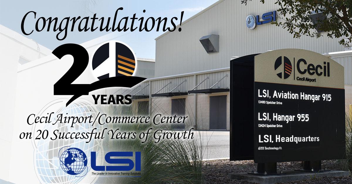 Congratulations JAA Cecil Airport/Commerce Center on your 20 year ...